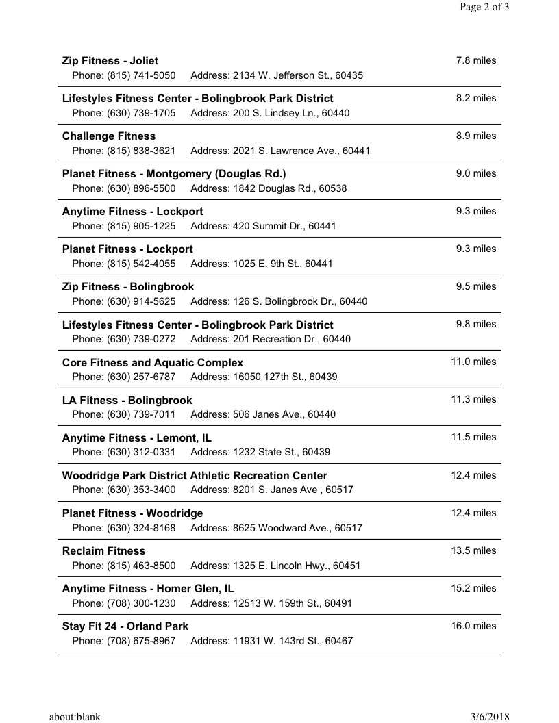 BCBS Fitness Program – PASS IEA/NEA